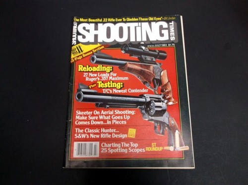 VINTAGE JULY 1983 SHOOTING TIMES MAGAZINE SPORTING SCOPES *G-COND* | eBay