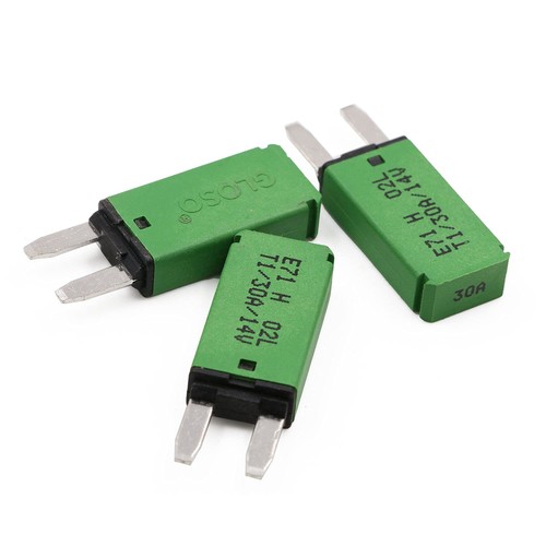 12V 30A Auto Reset Fuse Circuit Breaker ATM Low Profile - UL Certified ...