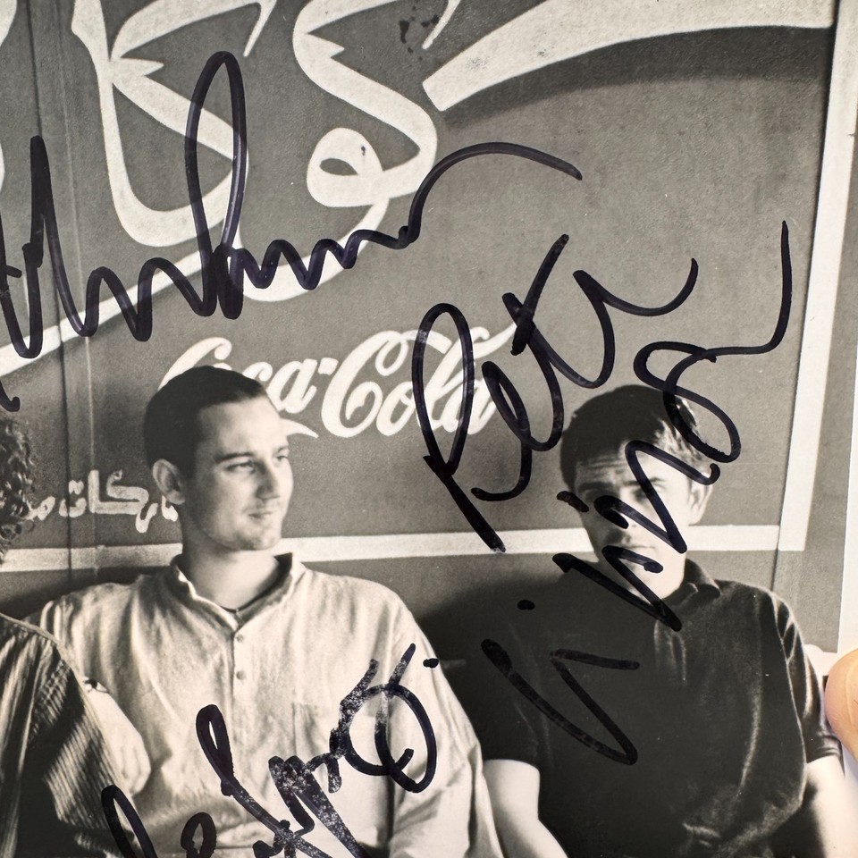 Cast 1990s Indie Rock Group Band 8x10" Signed Autograph Photo all 4 ...