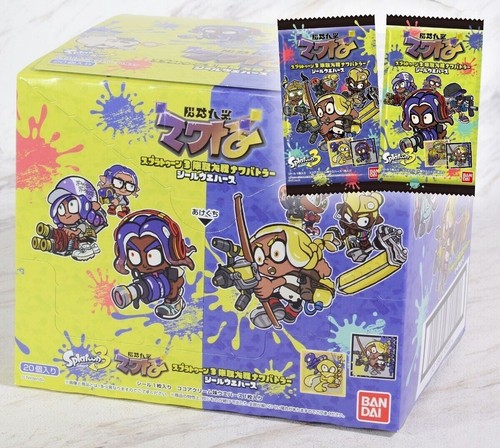 Splatoon 3 Tableturf Battle Wafer Cards Box 20 Pieces Packs Set BANDAI ...