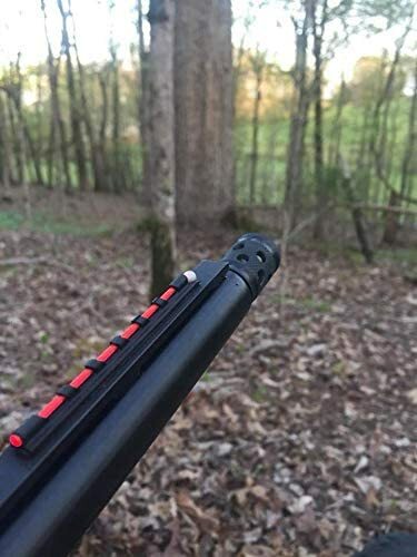 Mossberg 500 Fiber Optic Front & Rear Sights for Ventilated Rib Barrels ...