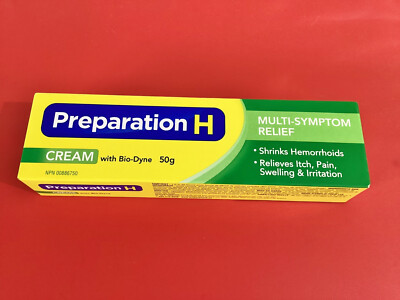 Preparation H, PH, Cream with Bio-Dyne, Multi-Purpose, Made in Canada ...