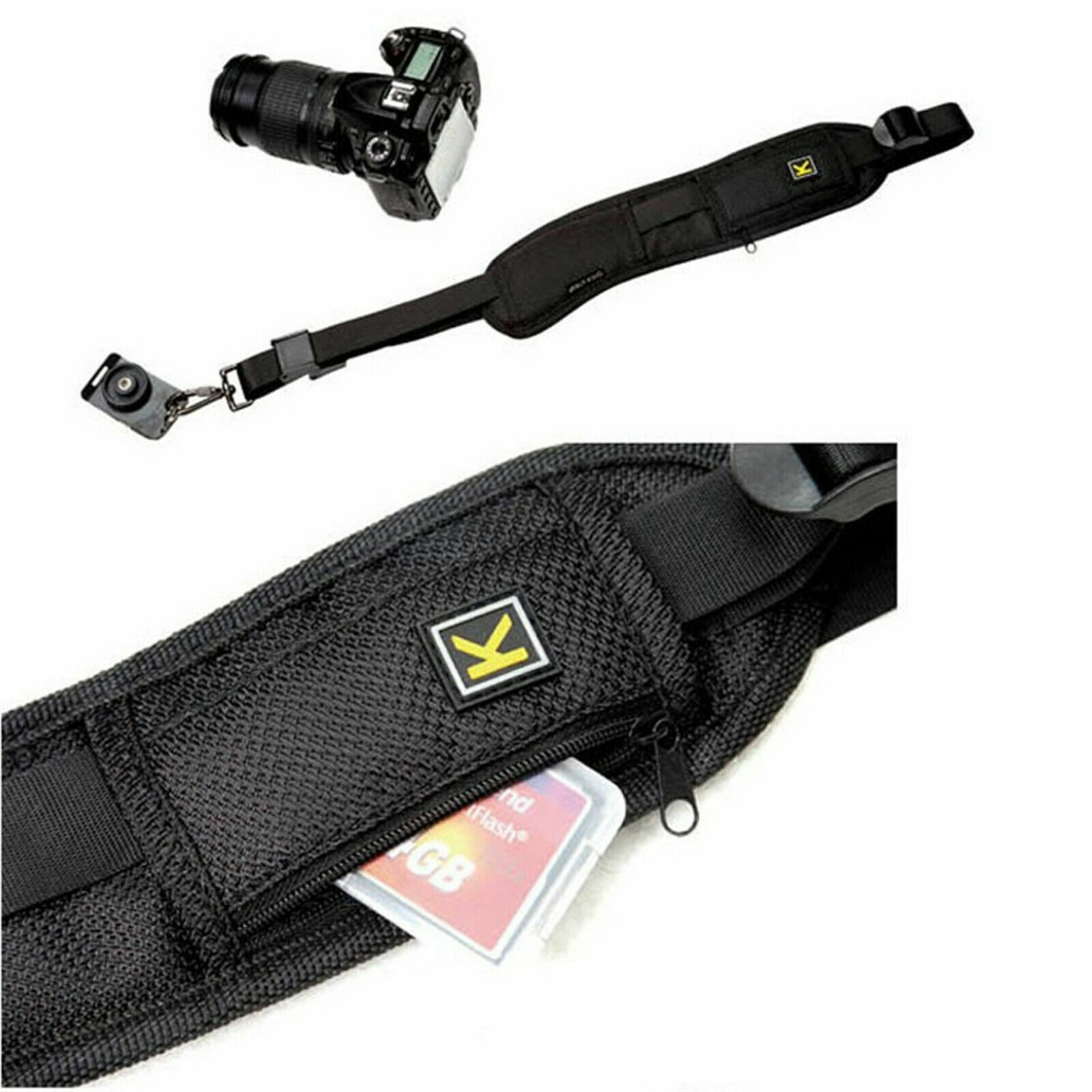 Quick Sling Camera Single Shoulder Belt Strap SLR DSLR Cameras Canon ...