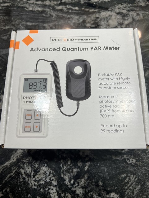 PHOTOBIO LGBQM2 Advanced Quantum PAR Meter - White for sale online | eBay