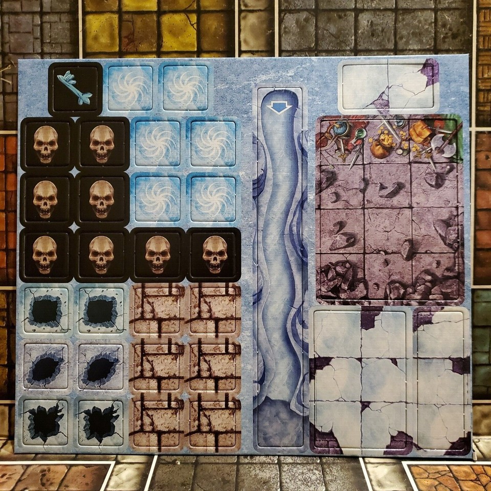 HeroQuest Avalon Hill D&D The Frozen Horror - Tiles and Quest Book | eBay