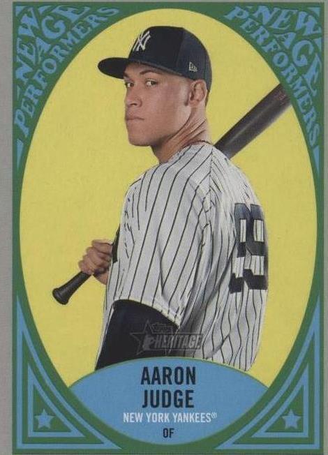2019 Topps Heritage - New Age Performers Aaron Judge #NAP-5 for sale ...