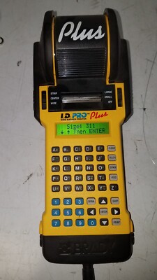 Brady ID Pro Plus Wire Marker Printer | Case, Printer, and manual ONLY ...