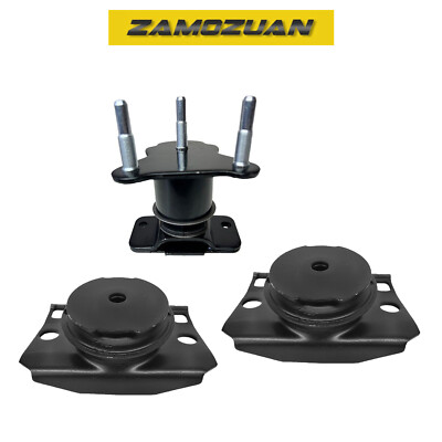 Front L & R Engine & Trans Mount 3PCS 12-21 for Nissan NV1500 NV2500 ...