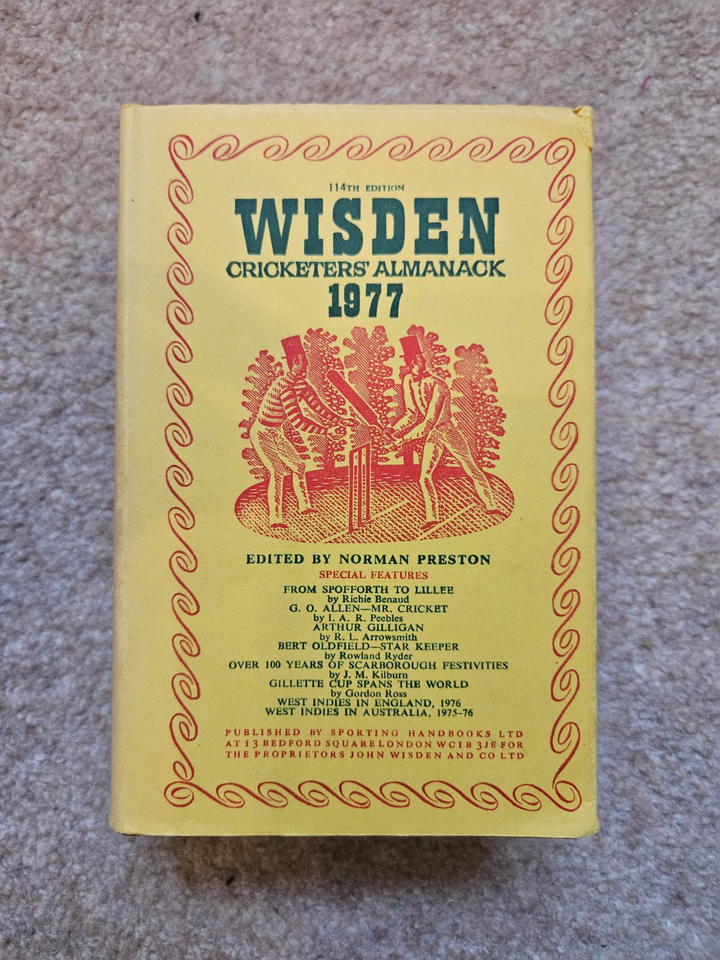 Wisden Cricketers Almanack Individual Editions - 1947-2019!! | eBay