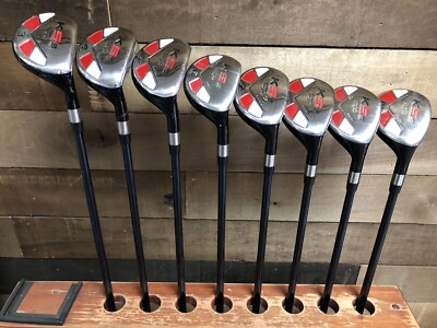 USED Senior Mens Majek Golf Hybrid Set (3-PW) Senior Flex Arthritic ...