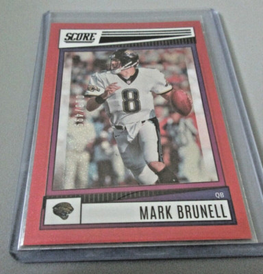 2022 Score Mark Brunell Red Dots #'D Parallel Card #26 Jaguars | eBay