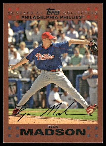 Ryan Madson 2007 Topps #406 Copper #/56 44102 | eBay