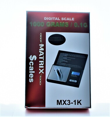 Digital MATRIX Scales MX3-1K 1000 Grams / 0.1G | eBay