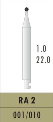 Dental Low speed Tungsten Carbide Bur RA/CA Shank RA2 22MM 001/010 | eBay