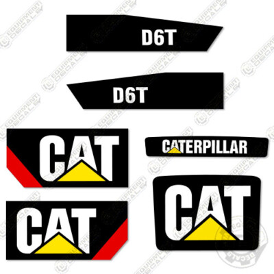 Fits Caterpillar D6T Decal Kit Bulldozer Decals Tractor Decals 7 Year ...