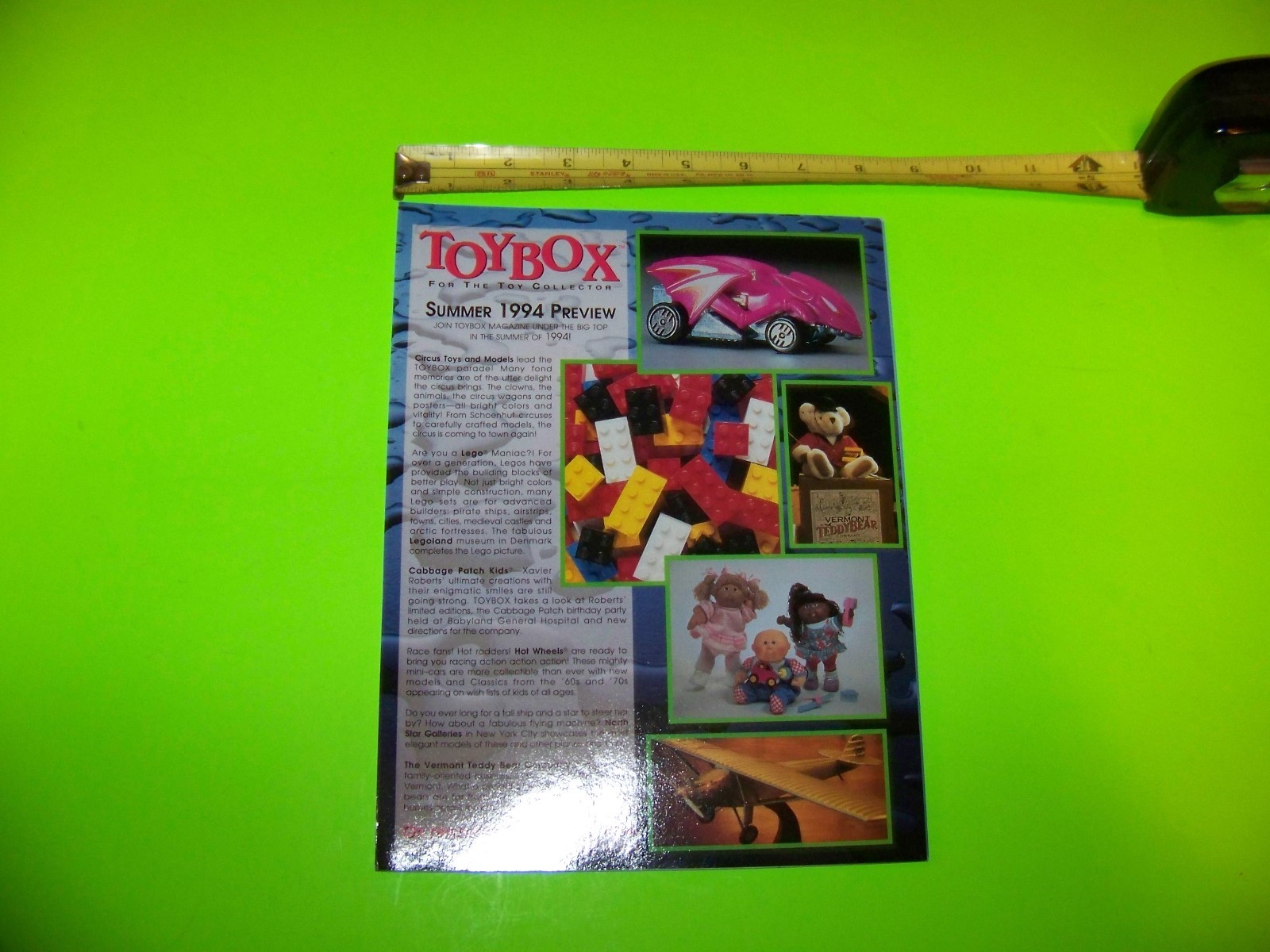 Toybox "Collector Magazine" Barbie Toy Soldier G.I. Joe & More! Vintage ...