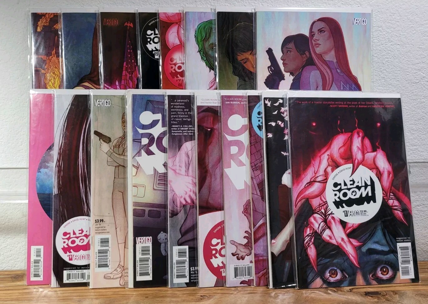 Clean Room #1-18 Complete Series Set Jenny Frison DC Vertigo Comic Gail ...