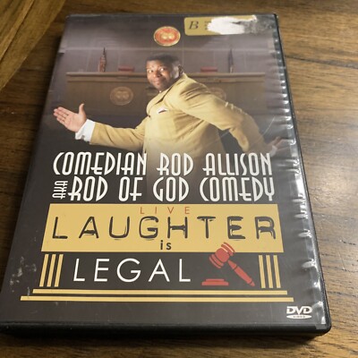 Rod Allison & Rod of God Comedy: Live Laughter is Legal (DVD,) RARE | eBay