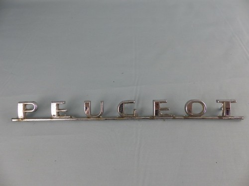 PEUGEOT GRAND embleme logo sigle monogramme hayon coffre en métal ...