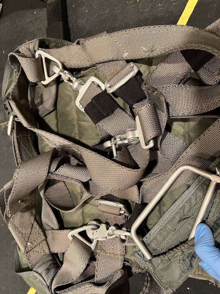 28ft Military C-9 Parachute W/ Harness Original Unopened | eBay