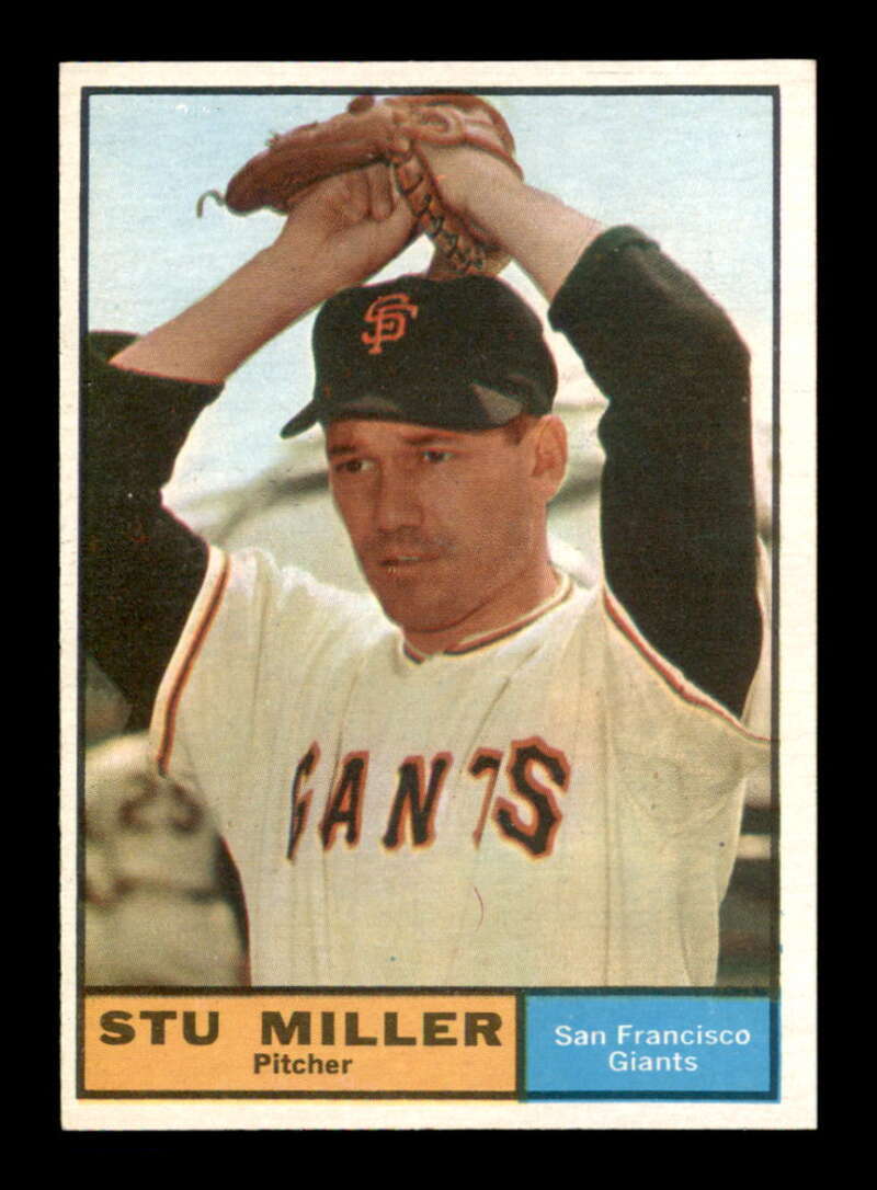 1961 Topps #72 Stu Miller NM/NM+ X3152434 | eBay