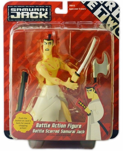 SAMURAI JACK. Battle Scarred Samurai Jack. Action figure CN Cartoon ...