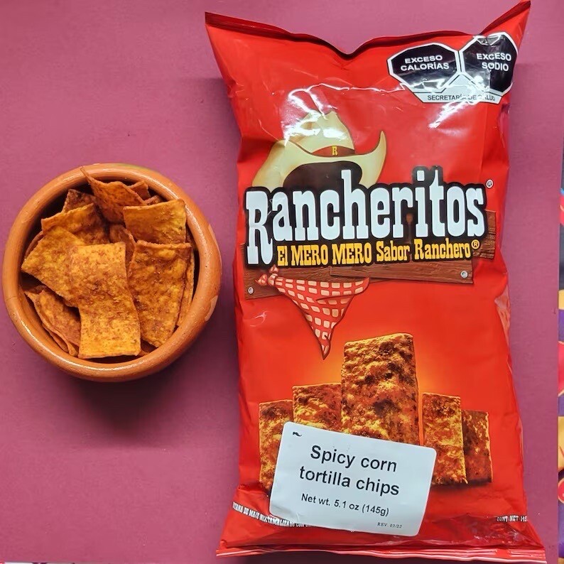 4-Pk Sabritas Rancheritos Mex Rancheritos Tortilla Chip 145g/5.1oz | eBay