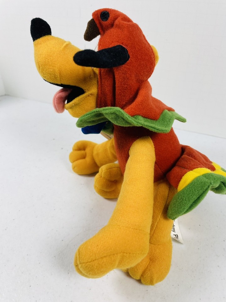 🔥 Disney Store • Turkey Pluto 8" Bean Bag Plush Exclusive • New | eBay
