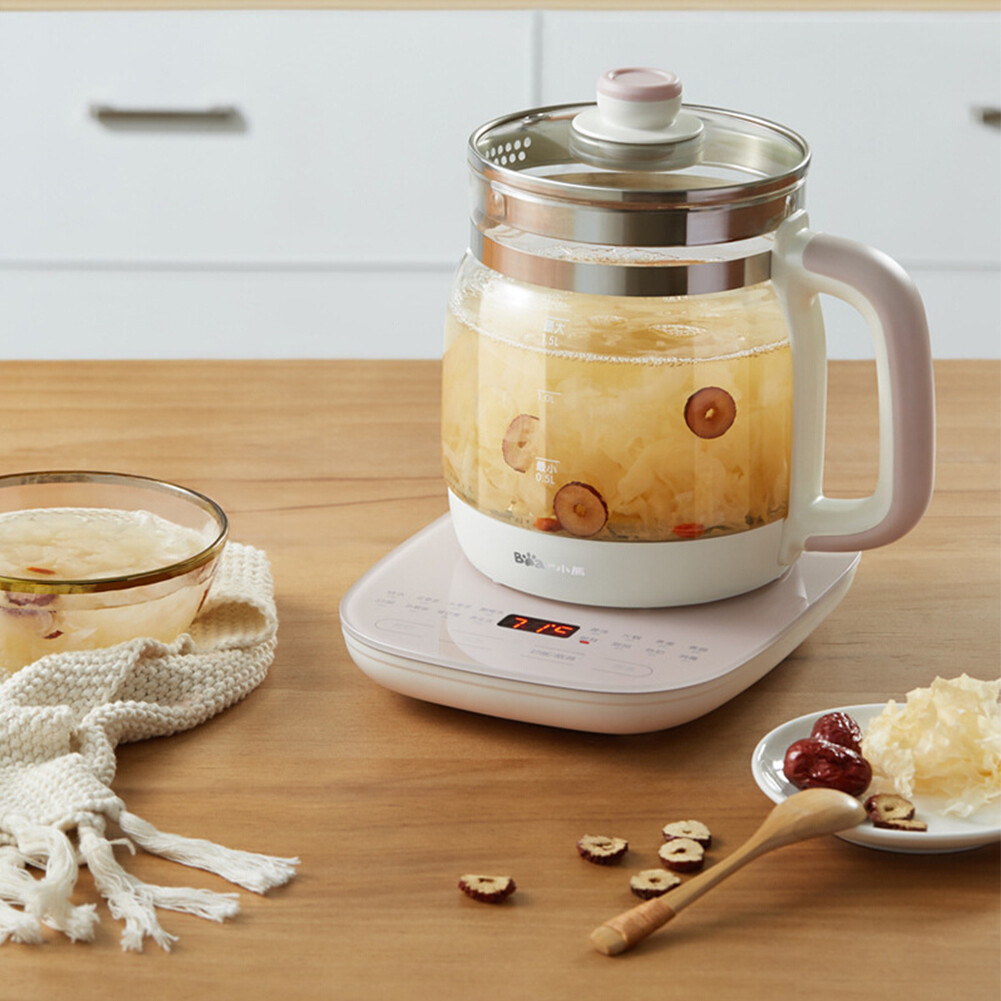 1.5L Multifunction Electric Health Pot Kettle Tea Soup Disinfect Keep ...