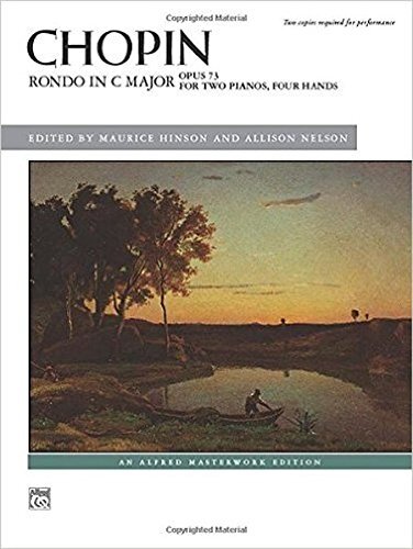 RONDO IN C MAJOR, OP. 73 (ALFRED MASTERWORK EDITION) By Frederic Chopin ...