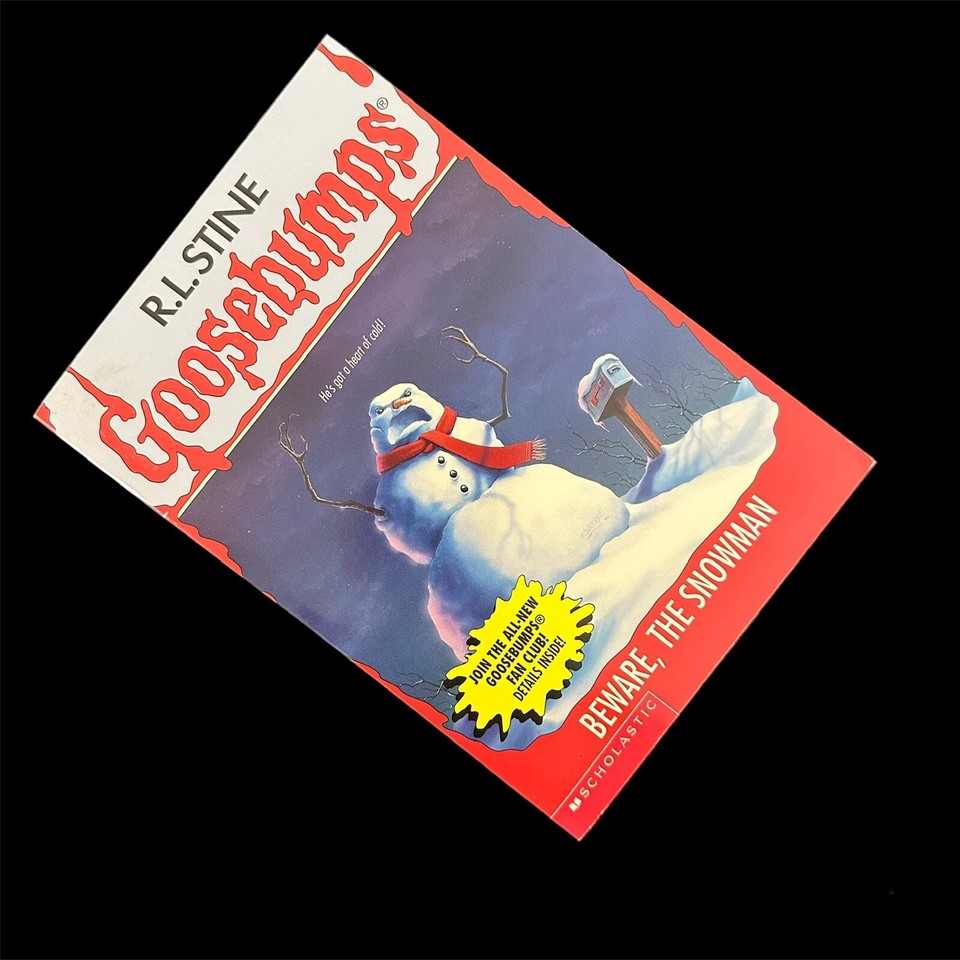 TRUE First Printing Goosebumps BEWARE, THE SNOWMAN #51 RL Stine First ...