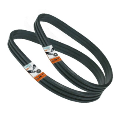 2 PACK-Exmark 1-413341-(XB-2) SL Wheel Drive Banded Belt Fits-HP Metro ...