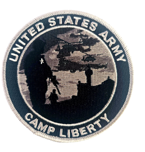 United States Army Camp Liberty Patch 4 inch US Army Patch | eBay
