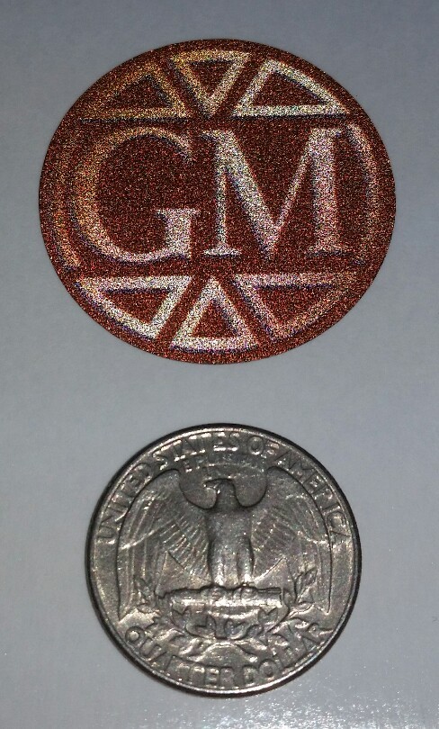 1930s - 1940s Gm Fan Accessory Decal Chevy Bomb Chevrolet Gloss ...