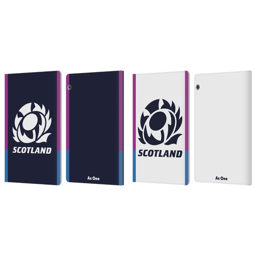 SCOTLAND RUGBY CREST KIT 2021/22 LEATHER BOOK CASE FOR HUAWEI XIAOMI ...