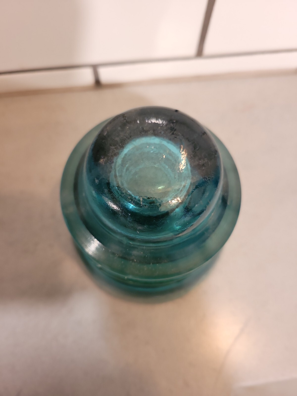 Hemingray-42 Glass Insulator Aqua Made In USA Vintage Power Pole Glass ...