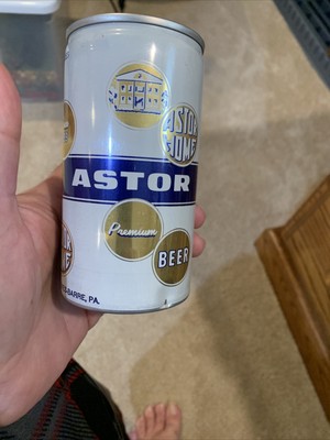 Vintage ASTOR HOME Premium Beer Pull-Tab Can - Pocono Brewing - Wilkes ...