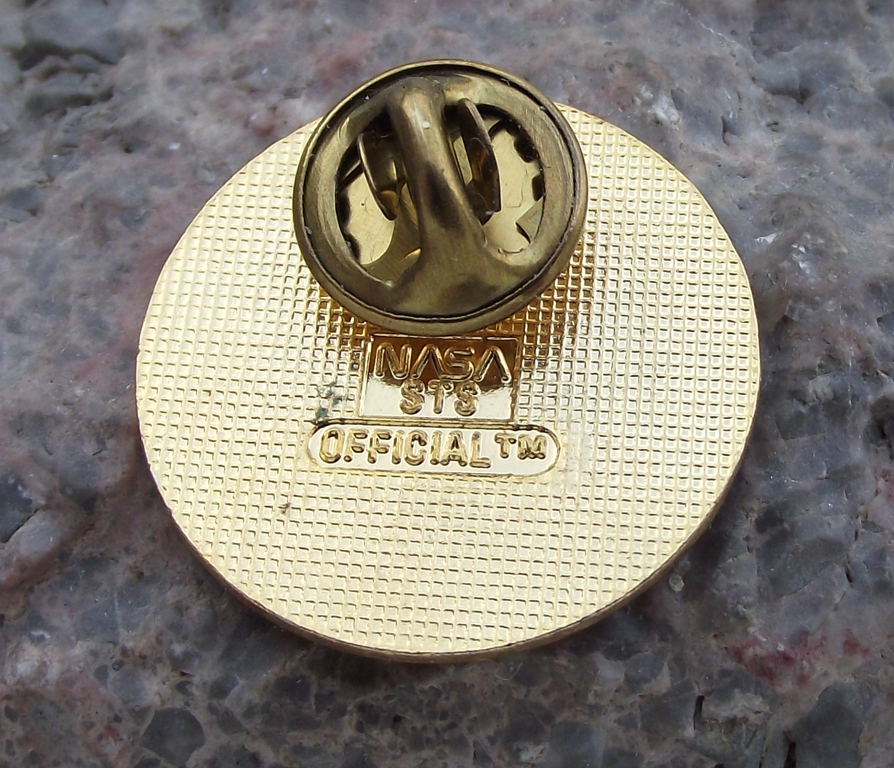 Official NASA Space Shuttle Mission STS 51-L Pin Badge from Personal ...