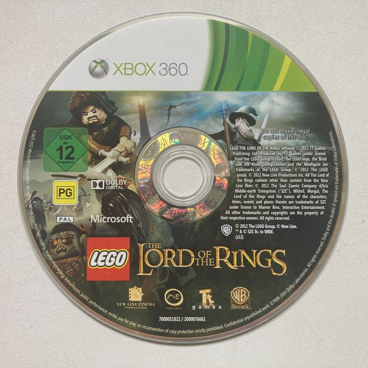 Ringed Xbox 360 Disc