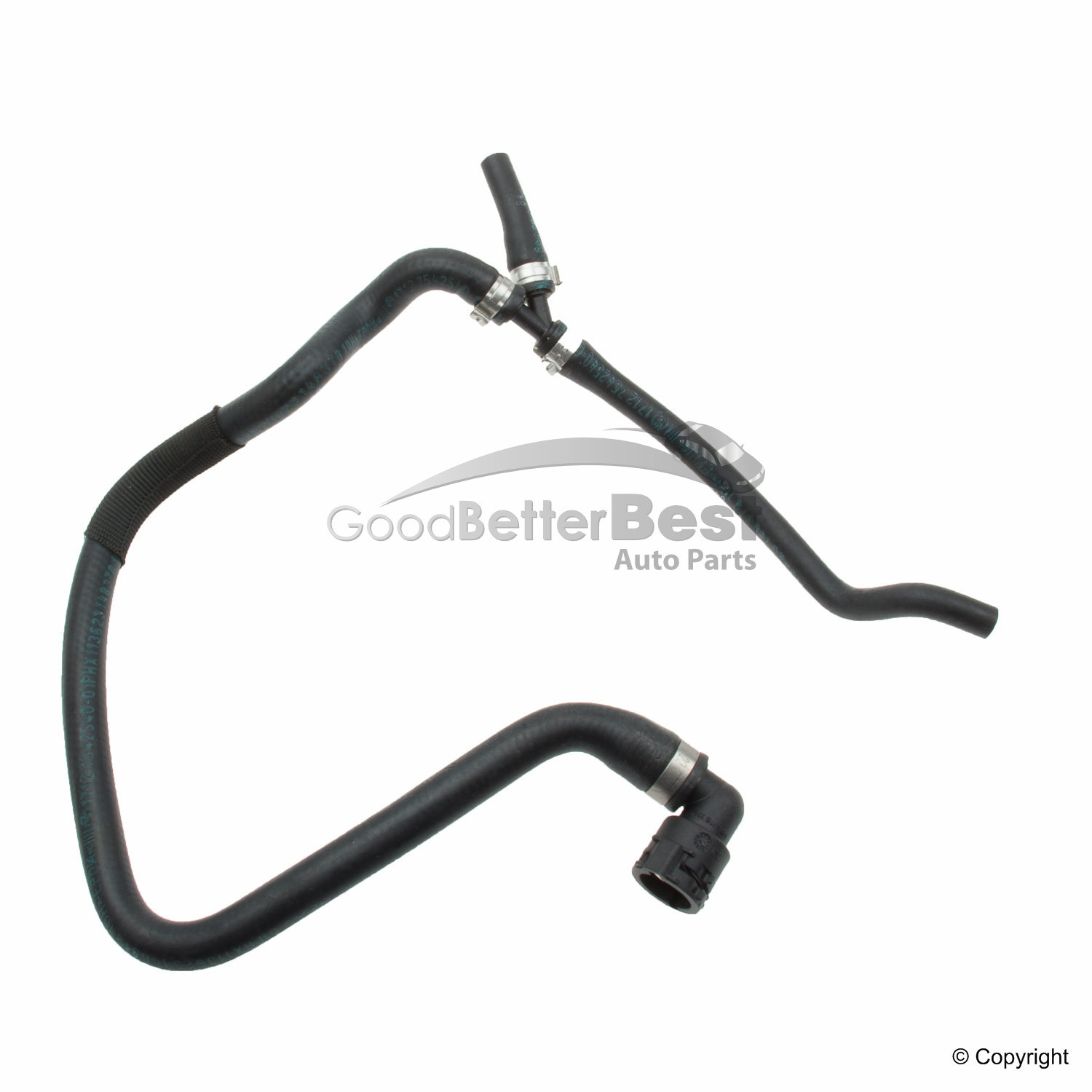 One New Genuine Engine Coolant Reservoir Hose 17127542540 for BMW | eBay