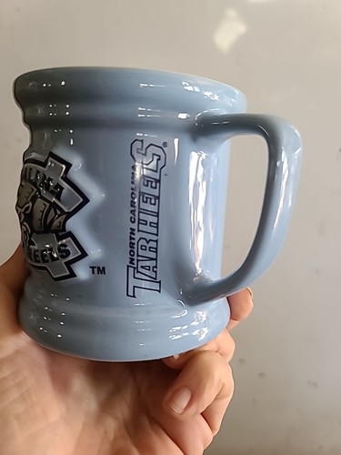 University of North Carolina UNC Tar Heels Ceramic Shot Glass Mug Blue ...