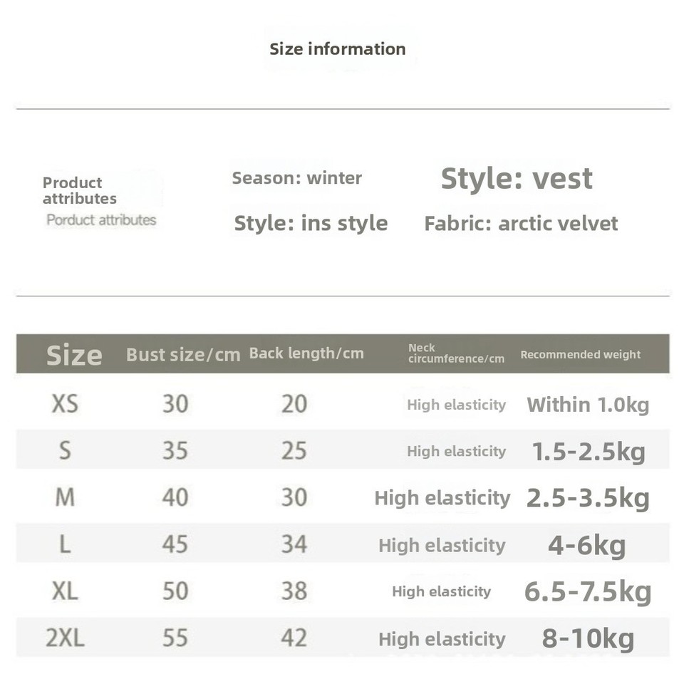 Warmth Design Dog Sweater Teddy Style Cat Hoodies Dog Clothing Cold ...