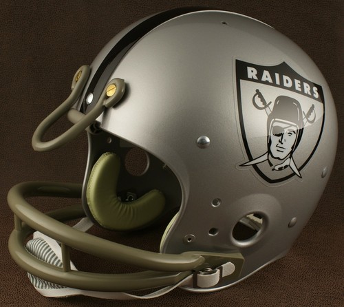 OAKLAND RAIDERS 1963 NFL Riddell TK Suspension Football Helmet | eBay