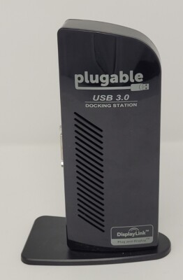 Plugable UD-3900 USB 3.0 Universal Docking Station No Power Cord | eBay