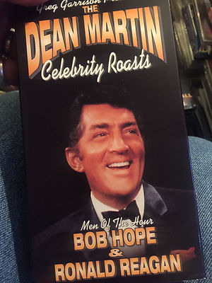 Dean Martin Celebrity Roasts VHS---BOB HOPE & RONALD REAGAN | eBay