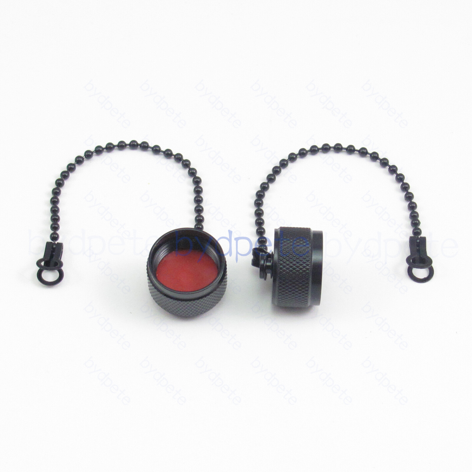 Dust Cap Covers Black Chain for N female jack UHF female SO239 ...