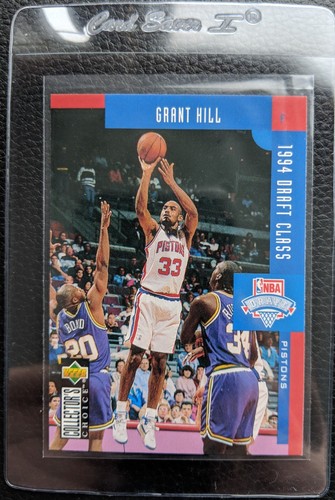 1994 95 UD CHOICE #409 GRANT HILL ROOKIE CARD RC DETROIT PISTONS MINT ...