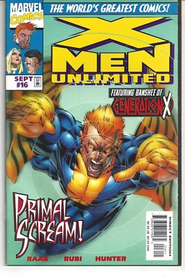 X-Men Unlimited 16 (1st Series) Banshee Generation X | eBay
