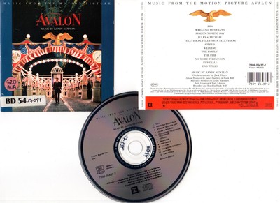 AVALON - E.Perkins,A.Quinn,B.Levinson (CD OST/BOF) Randy Newman - 1990 ...