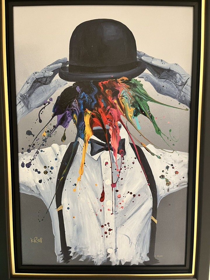 Kre8 (Kevin Vigil) - “Dapper Dan”- signed Fine Art (Limited edition ...